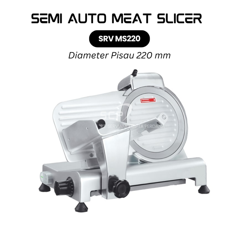 Jual Meat Slicer GM-SL220ES Go Mesin | Harga Termurah Juli 2025 – SERVIAMO